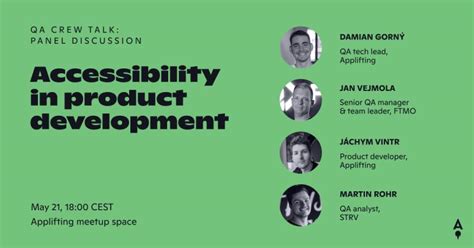 Kateřina Otáhalová On Linkedin Qa Crew Talk Panel Discussion