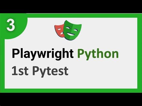 Free Video Playwright Python How To Create Your First Pytest Test From Automation Step By