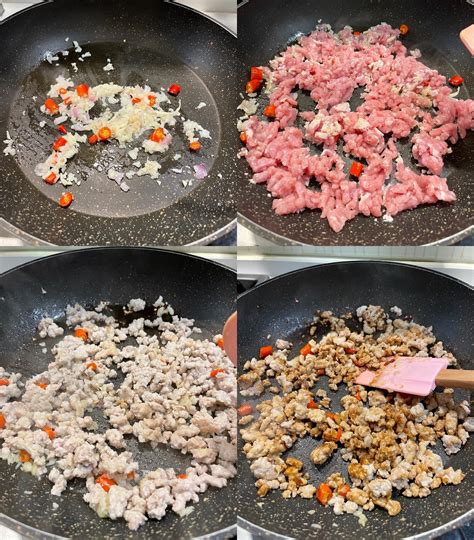 泰式辣肉碎飯 泰式食譜 Betis Kitchen 簡易食譜分享
