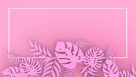 파스텔 핑크 배경에 꽃과 나뭇잎으로 만든 창조적 인 레이아웃3d 렌더링 절단 Paperอ 분홍에 대한 스톡 사진 및 기타 이미지 분홍 열대 기후 일러스트레이션
