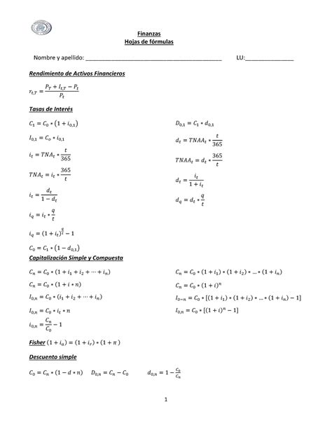 Formulas Finanzas Warning Tt Undefined Function 32 Finanzas Hojas De Fórmulas Nombre Y