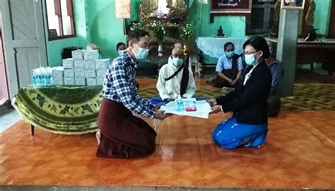 ဇီးကုန်းမြို့နယ် လူမှုဝန်ထမ်းဦးစီးဌာနမှ ဘိုးဘွားရိပ်သာရှိ အဘိုး အဖွားမ