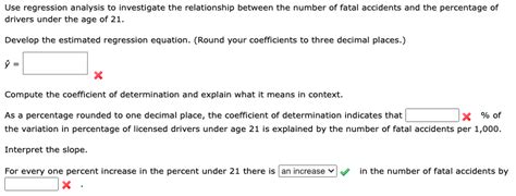 Solved Use Regression Analysis To Investigate The Chegg