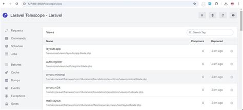 How To Use Telescope In A Laravel 11 Application