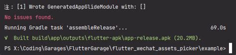 Bug Error With Generating Apk · Issue 279 · Fluttercandiesflutterwechatassetspicker · Github