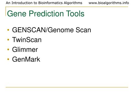 Ppt Gene Prediction Similarity Based Approaches Powerpoint