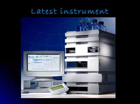 Hplc Principle Instrumentation And Application