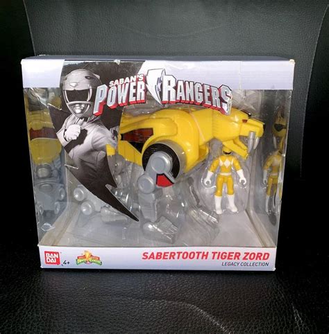 Sabans Power Rangers Sabertooth Tiger Zord Action Figure 1971932929