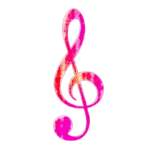 Colorful Musical Notes Clip Art