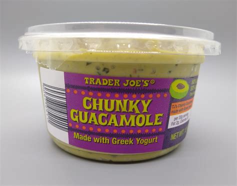 Trader Joes Chunky Guacamole Fig App