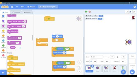 Scratch Movement Changing Direction When Hitting The Edge YouTube