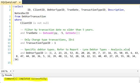 Sqlcreator Generates False Warnings In Log Query Failed Possibly Due To A Malformed Statement