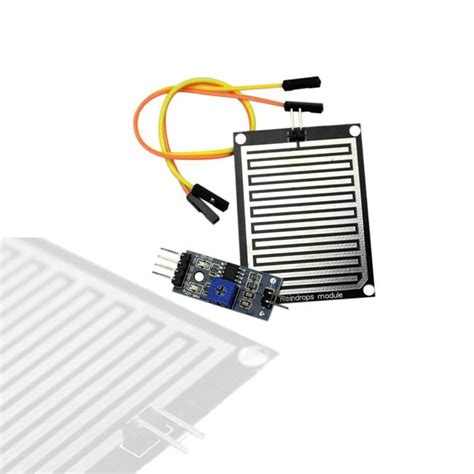 33 5v Water Raindrops Detection Module Rain Weather Humidity Sensor For Arduino Diy Kit School