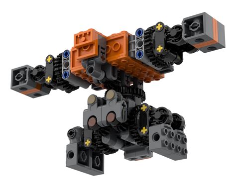 Lego Moc 219734 Turntable Mech Torso Concept By Sparrowlegs