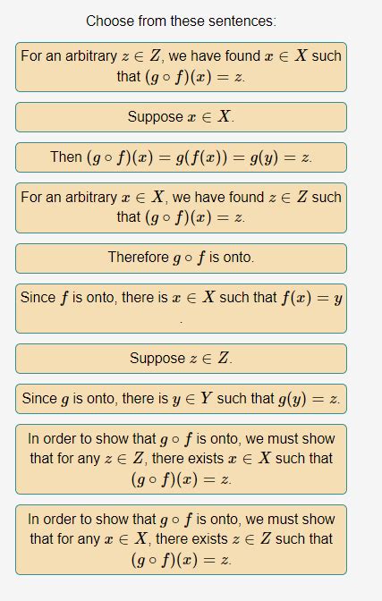 Solved Let F XY And G YZ Be Functions Order Of The Chegg