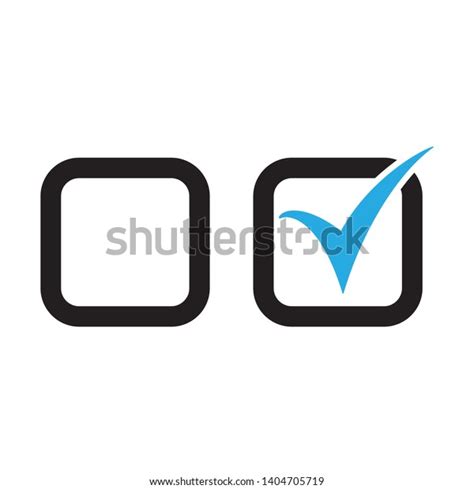 Checkbox Set Blank Checked Checkbox Vector Stock Vector Royalty Free Shutterstock