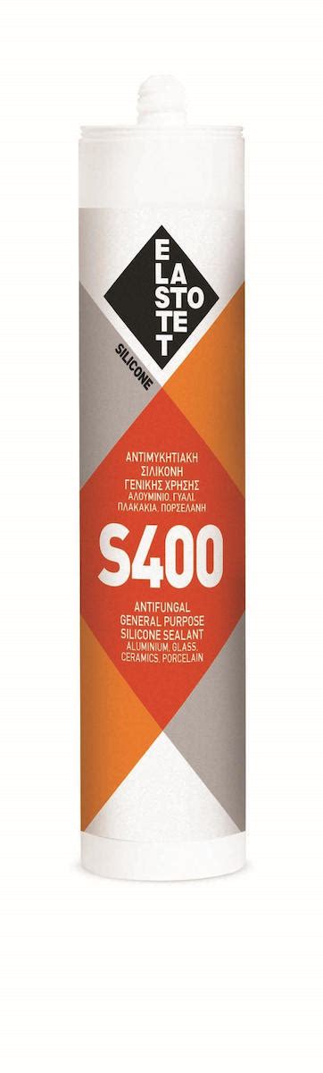 Elastotet S 400 Σφραγιστική Σιλικόνη Μαύρη 280ml P 00540 Skroutz Gr