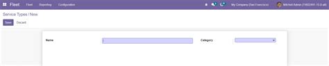 Odoo 15 Service Types In Fleet Odoo V15 Community Edition