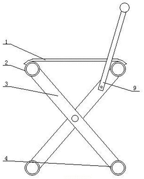 马扎制作图纸 马扎鲁班凳制作图 折叠马扎制作图纸 大山谷图库