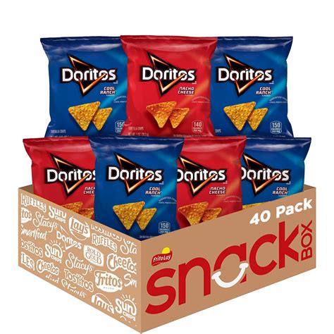 Doritos Flavored Tortilla Chips Favorites Variety Pack