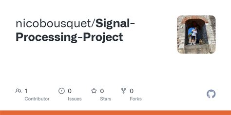 Github Nicobousquetsignal Processing Project
