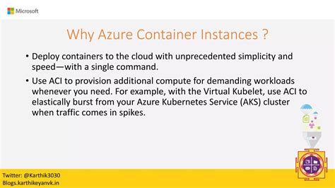 Azure Container Instances PPTX