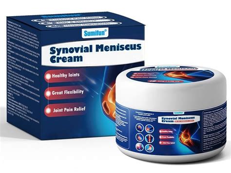 Synovitis Knee Joint Treatment Synovial Meniscus Cream Harry Jean