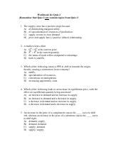 Quiz ECON Pdf Workbook For Quiz Remember That Quiz Can