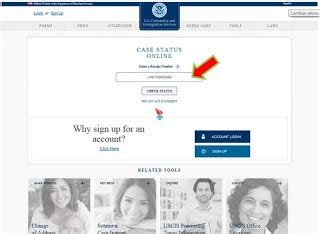 Checking Your Case Status Online USCIS