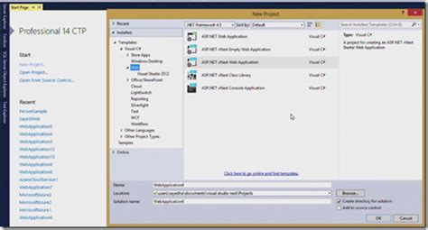 Tooling Support For Asp Net In Visual Studio Techbubbles