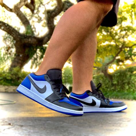 Jordan 1 Low Royal Toes” On Feet Today Whats Everybody Rocking On
