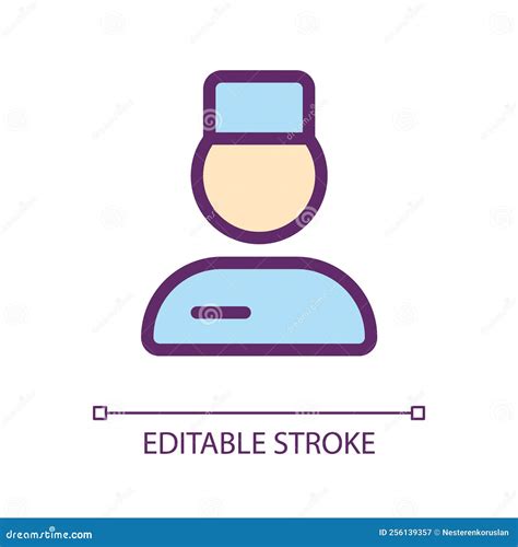 Doctor Pixel Perfect Rgb Color Ui Icon Stock Vector Illustration Of Cure Interface 256139357