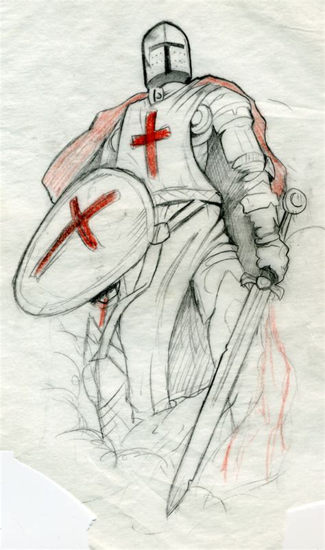 Knight Sketch By Joshdixart On Deviantart Knight Sketch By Joshdixart On Deviantart