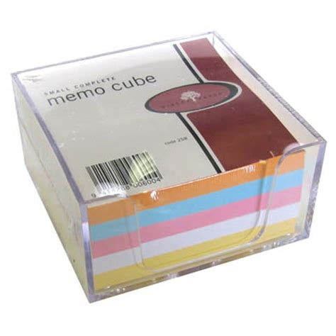 Memo Cube Paper Half Size Complete STATIONERY CITY