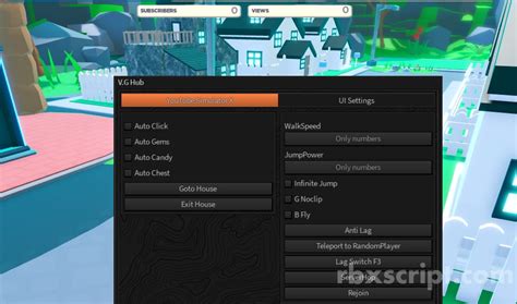Youtube Simulator X Auto Click Auto Gems Auto Chest Scripts Rbxscript