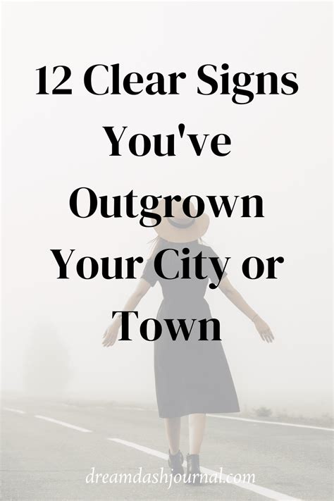12 Clear Signs Youve Outgrown Your City Or Town