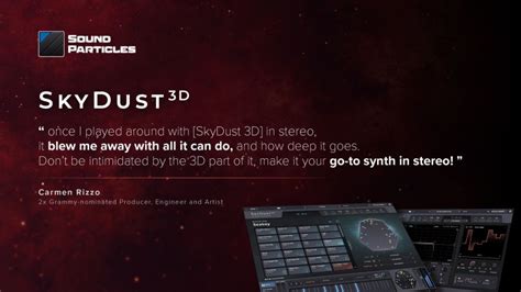Sound Particles On Linkedin Synthesizer Synth Spatialsynthesis