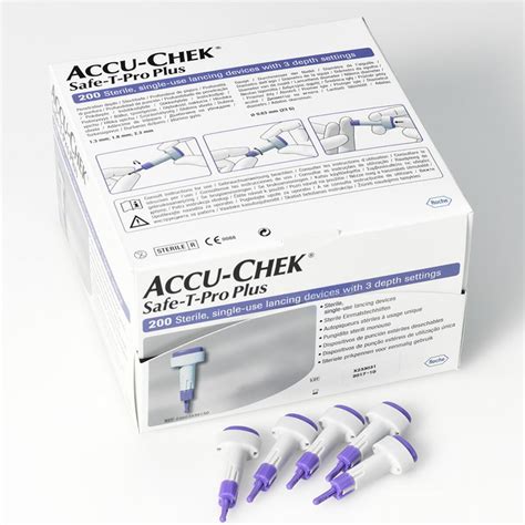 Accu Chek Safe T Pro Plus Einmal Stechhilfe 200 Stk Fs