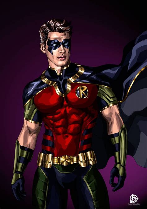 Robin Illustration Dc Comics By Orb78 Robin Dc Robin Superhero