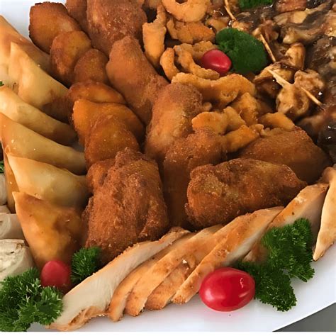 Chicken Spread Platter Bruces Catering