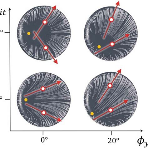 Computed Surface Streamlines And Stagnation Point Yellow Dot On The