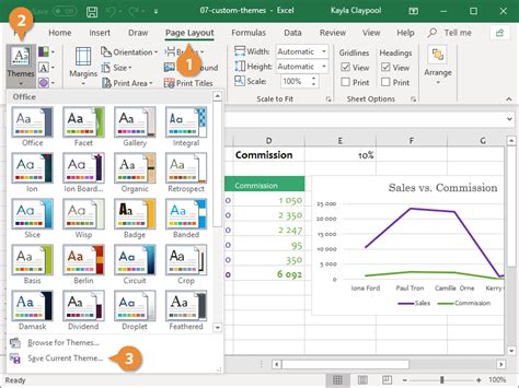 Excel Themes CustomGuide