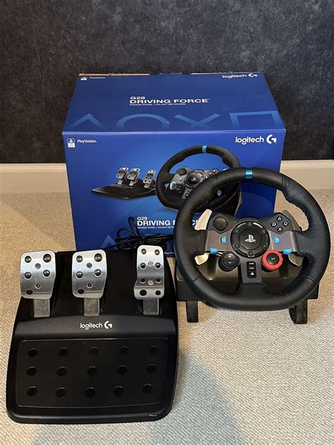 Logitech G29 Driving Force Racing Wheel And Pedals 941 000110 Read