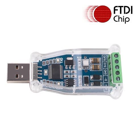 Usb To Rs485 485 Isolation Module Communication Converter Adapter Ftdi Vcc 3v3 5v With Txd Rxd Led