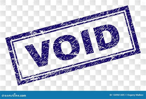 Scratched Void Rectangle Stamp Stock Vector Illustration Of Rubber