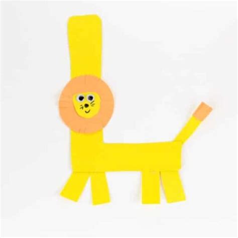 L Is For Lion Alphabet Craft