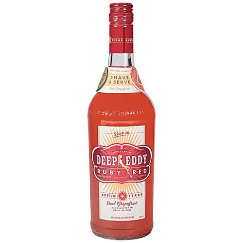 Deep Eddy Ruby Red Vodka 750 Ml Applejack