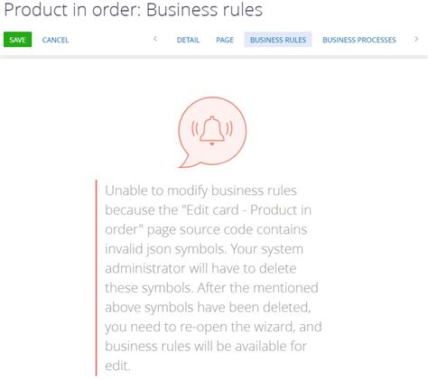 Unable To Modify Business Rules Community Creatio