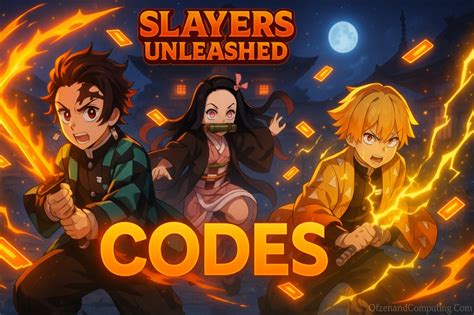 Roblox Slayers Unleashed Codes October 2025 95 New Active Codes
