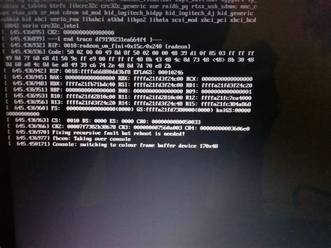 Problem During Shutdown Or Reboot Support Manjaro Linux Forum